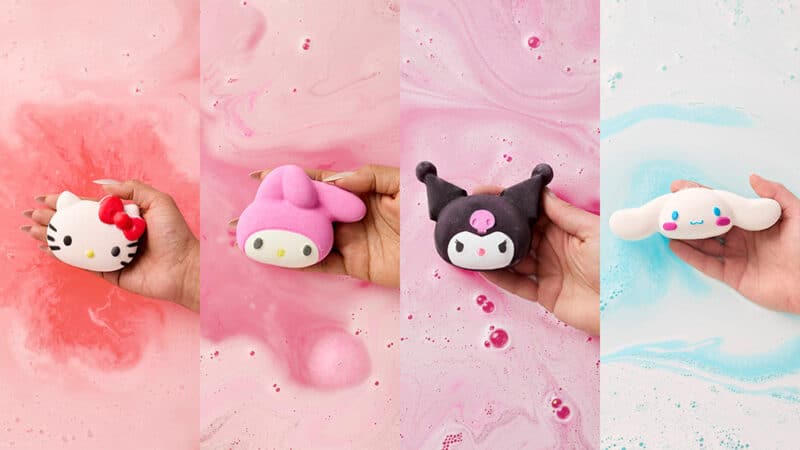 This Lush x Hello Kitty Collab Has Us Bubbling with Excitement - The ...