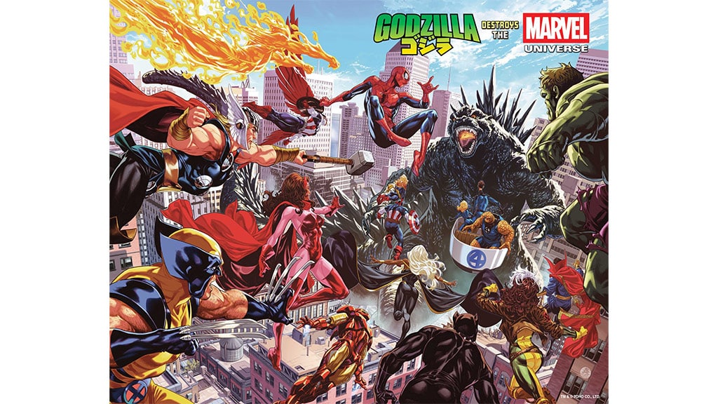 Godzilla Takes On the Marvel Universe in New Comics Collab - The Pop ...