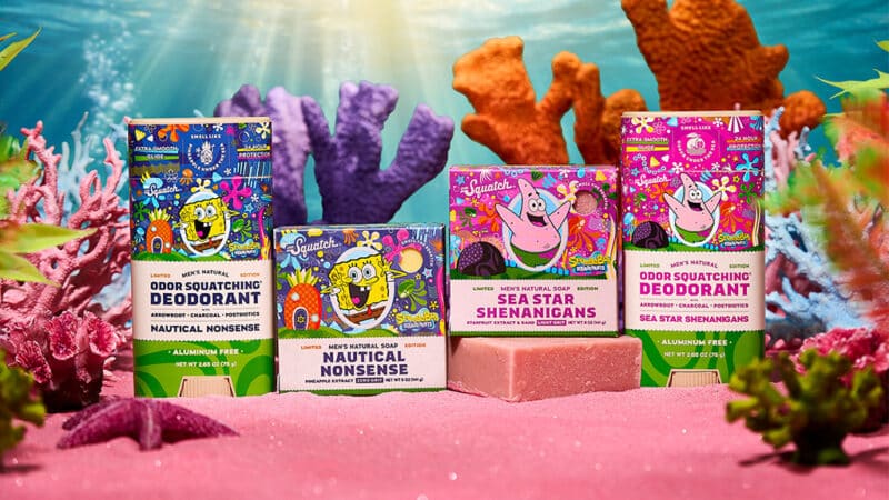 Dr. Squatch’s Spongebob Soaps Bring Bikini Bottom to the Bathroom - The Pop Insider