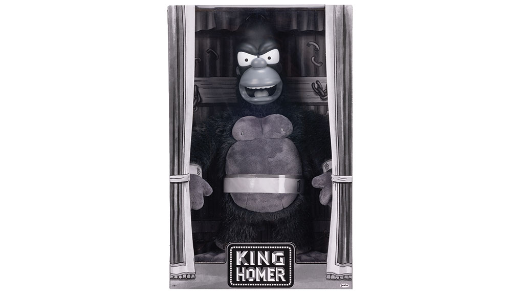 THE SIMPSONS KING HOMER FEATURE PLUSH - The Pop Insider
