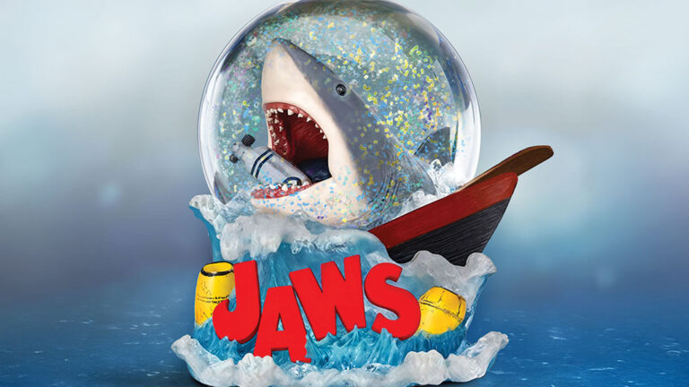 JAWS 50TH ANNIVERSARY GLITTER GLOBE - The Pop Insider