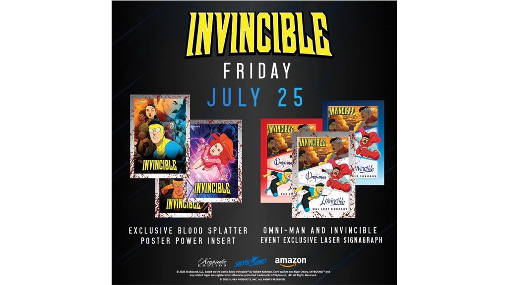 SDCC: Keepsake Cards Is ‘Invincible’ with Exclusive Trading Cards - The ...