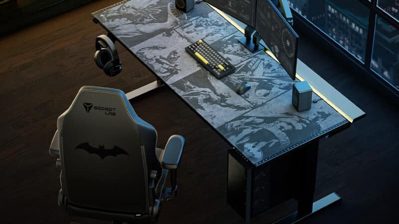 Upgrade Your Batcave with Secretlab's Batman Desk - The Pop Insider