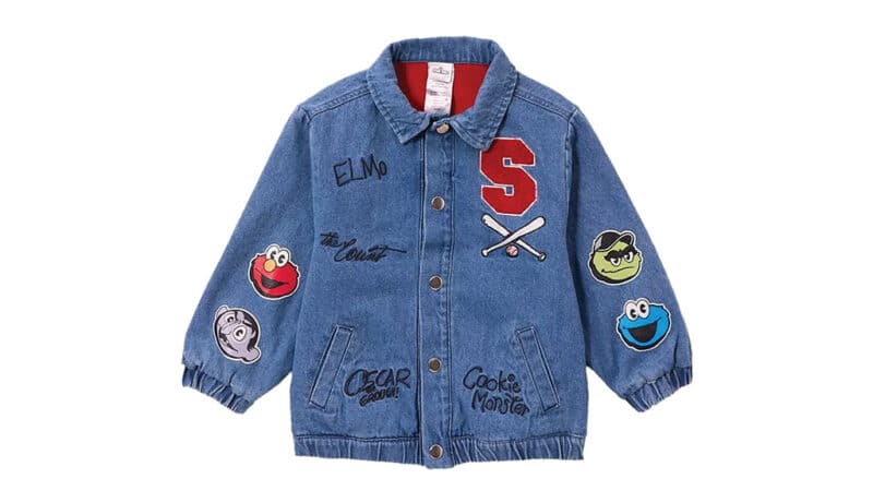 SESAME STREET TODDLER DENIM JACKET - The Pop Insider