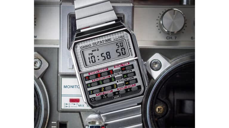 Casio Turns Back Time with New ‘Back to the Future’ Watch - The Pop Insider
