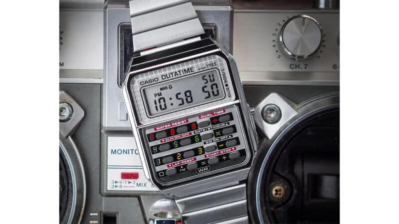 Casio Turns Back Time with New ‘Back to the Future’ Watch - The Pop Insider