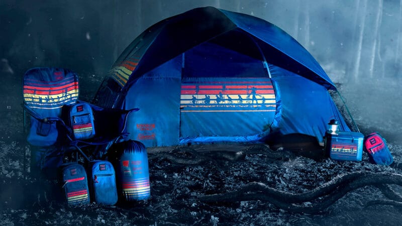 COLEMAN X STRANGER THINGS THE UPSIDE DOWN CAMPING COLLECTION - The Pop ...