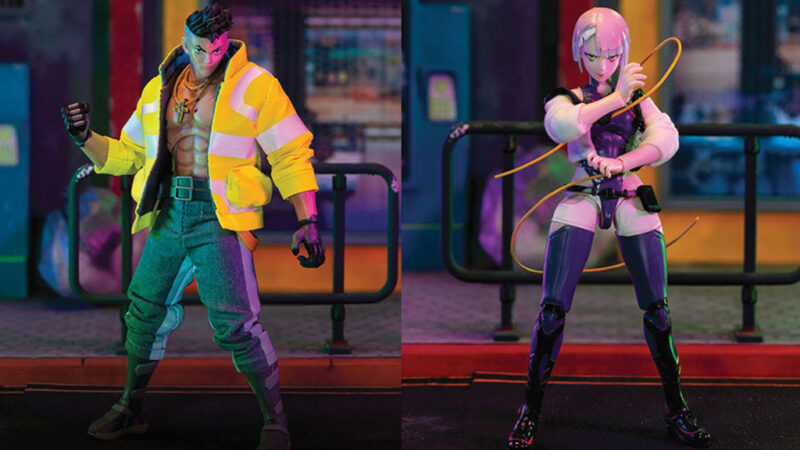 CYBERPUNK EDGERUNNERS WAVE 1 DAVID AND LUCY ACTION FIGURES - The Pop ...