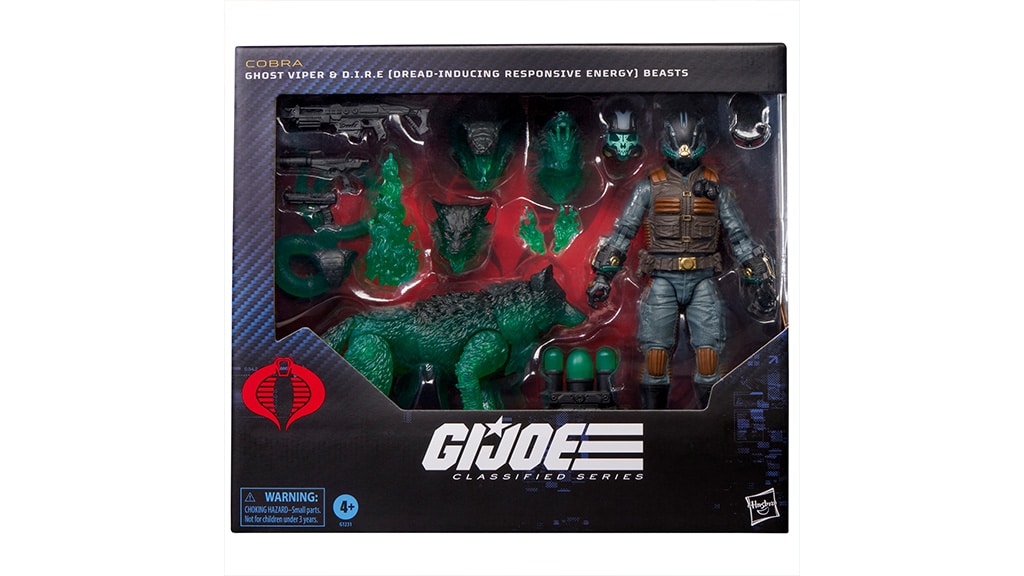 G.I. JOE CLASSIFIED SERIES NO. 170, GHOST VIPER & D.I.R.E. (DREAD ...