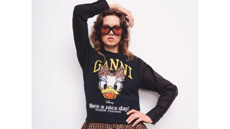 Daisy Duck Brings Sassiness to Ganni’s Disney Apparel Line - The Pop ...