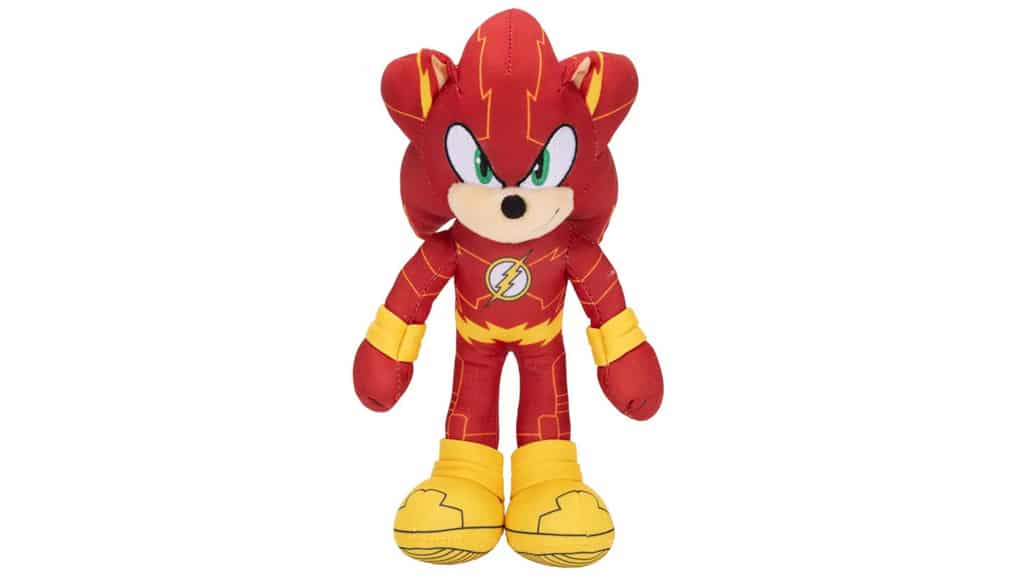 DC X SONIC THE HEDGEHOG 9-INCH SONIC AS THE FLASH PLUSH - The Pop Insider