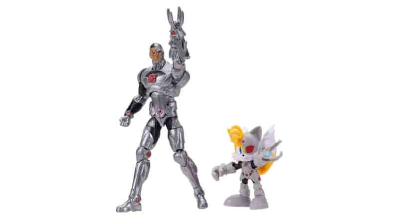 DC X SONIC THE HEDGEHOG TAILS AND CYBORG ACTION FIGURES - The Pop Insider