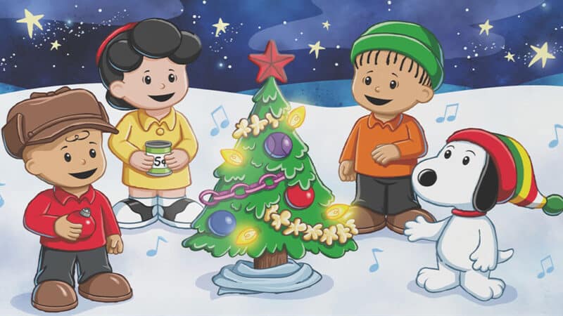 Get Festive with This ‘Peanuts’ Little People Collector Set - The Pop ...