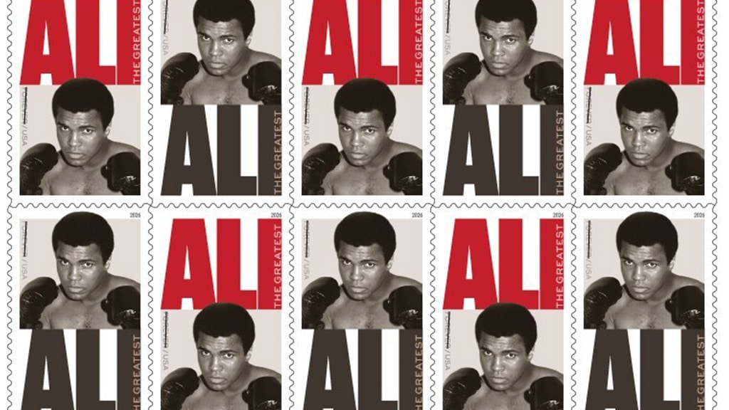 Send Mail Like a Champ with These Muhammad Ali Stamps - The Pop Insider