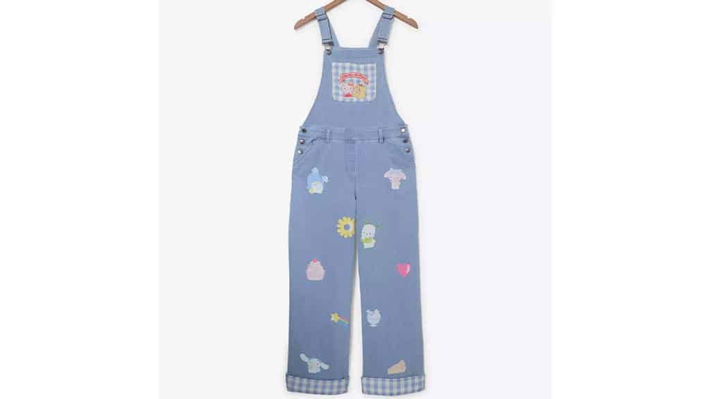 SANRIO HELLO KITTY AND FRIENDS GINGHAM DENIM OVERALLS - The Pop Insider