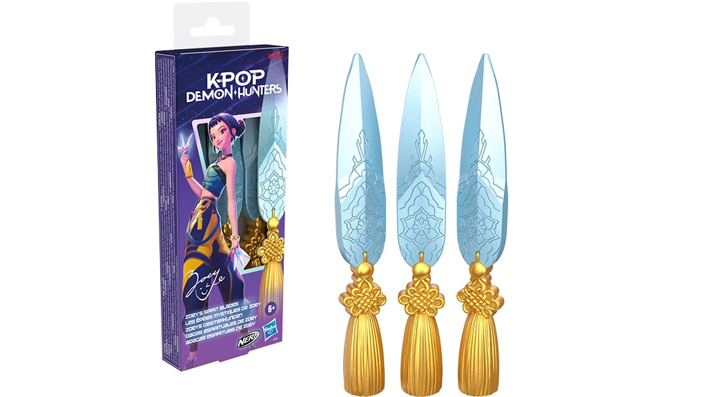 NERF KPOP DEMON HUNTERS ZOEY'S SPIRIT BLADES - The Pop Insider