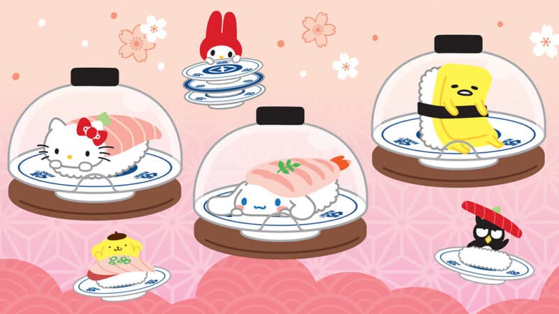 Hello Kitty and Friends Bring Sanrio Surprises to Kura Sushi - The Pop ...