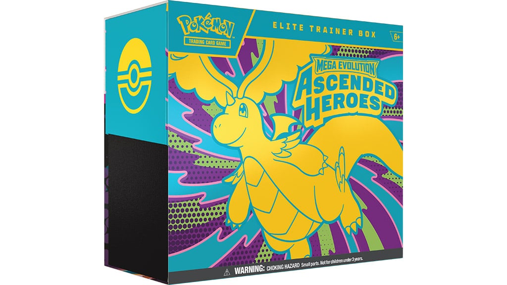 POKÉMON TRADING CARD GAME: MEGA EVOLUTION — ASCENDED HEROES ELITE ...