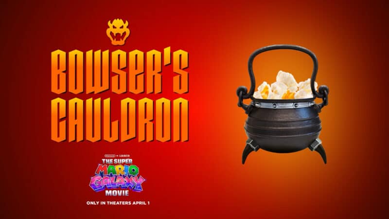 Bowser’s Cauldron Is the World’s Smallest Popcorn Bucket - The Pop Insider