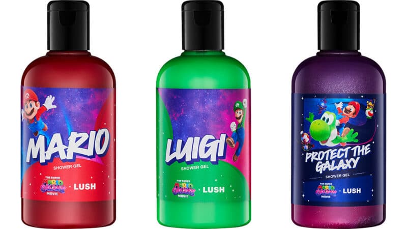 Make Your Soak Stellar with Lush’s Super Mario Galaxy Collection - The ...