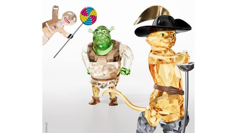 Swarovski’s Shrek Figures Add Serious Sparkle to the Swamp - The Pop ...
